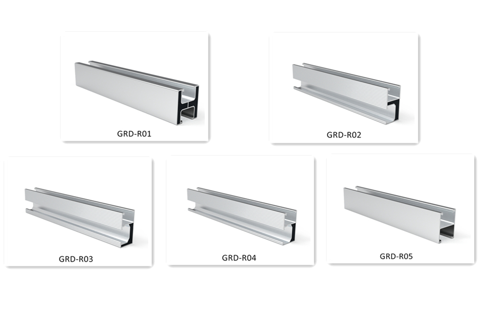 Photovoltaic Solar Panel Roof Mounting Rails Manufacturer