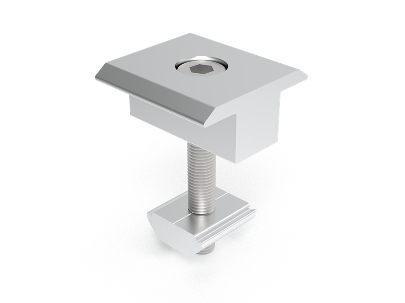 Solar Panel Mounting Accessories Aluminum Mid Clamp Manufacturer