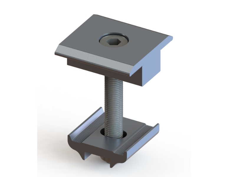 Manufacturer Solar Panel Mounting Mid Clamps Manufacturer